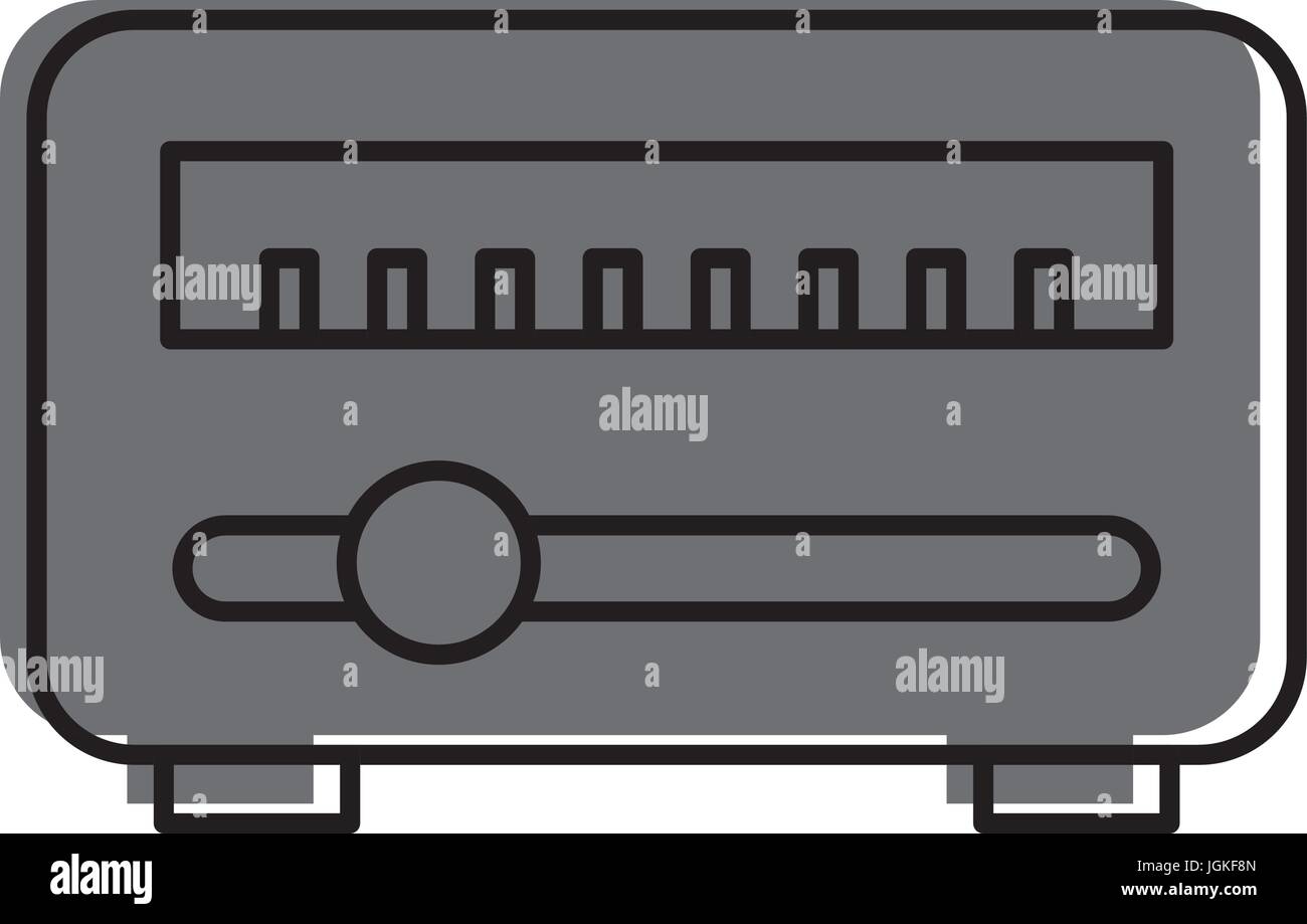 Technology tv radio newspaper Stock Vector Images - Alamy