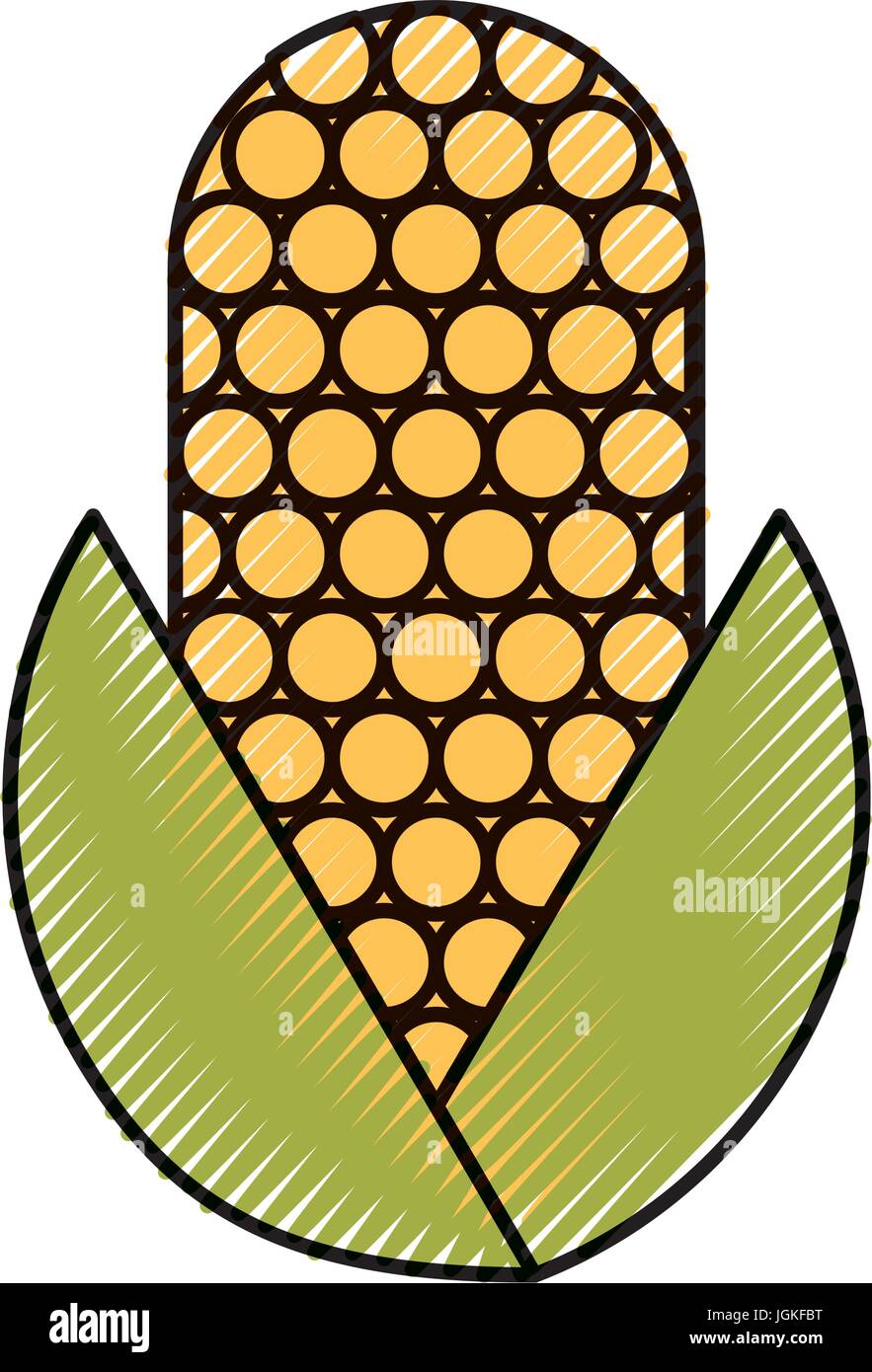 Native corn Stock Vector Images - Alamy