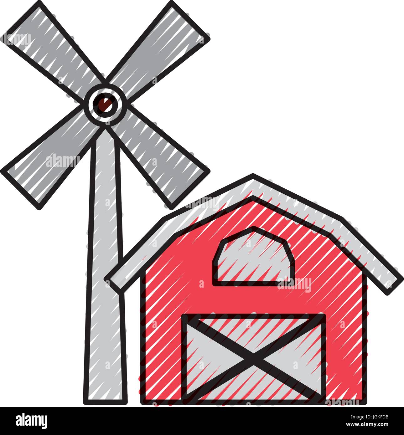 Farm building icon stable nature hi-res stock photography and images ...