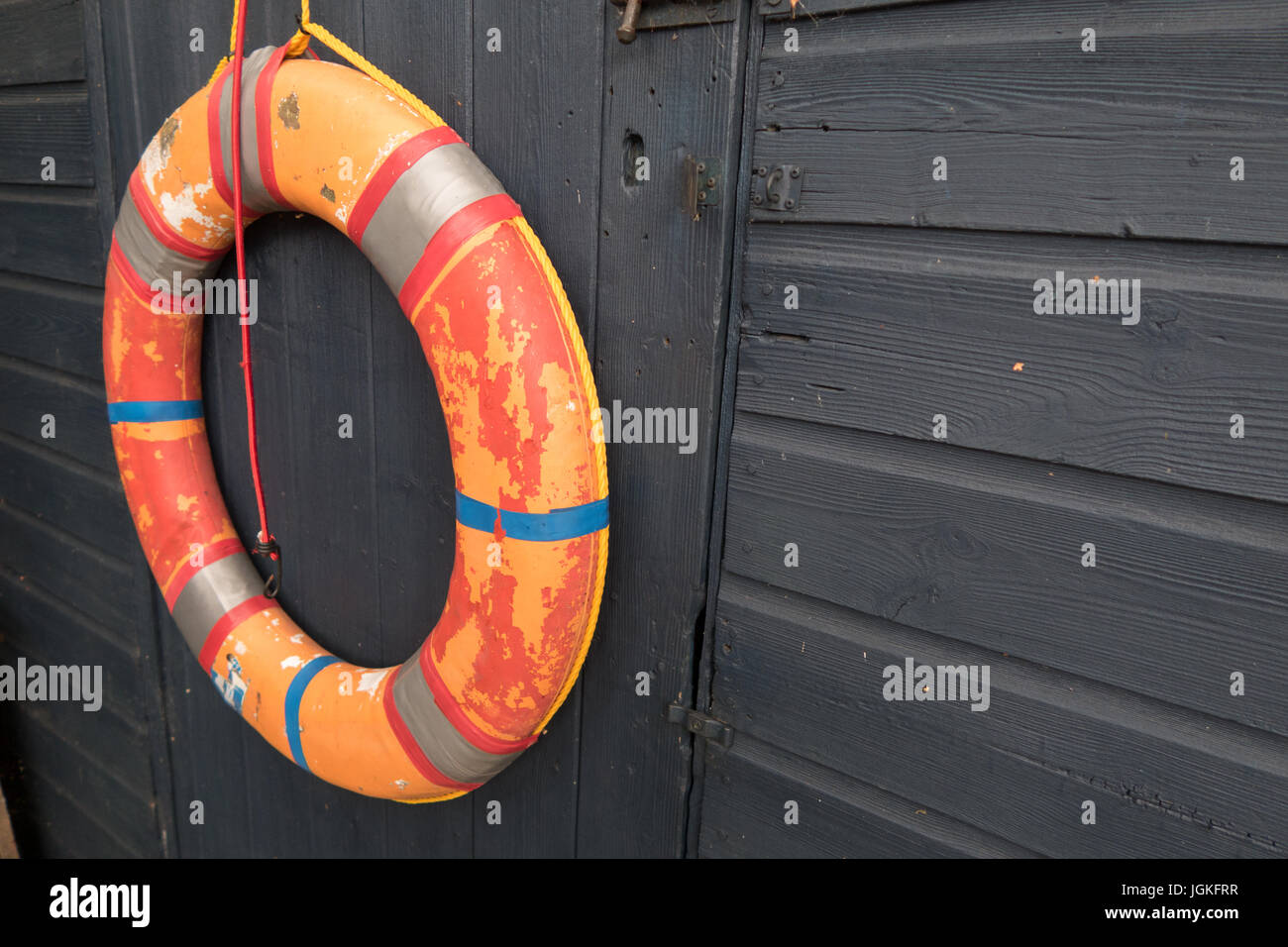 old life ring Stock Photo - Alamy