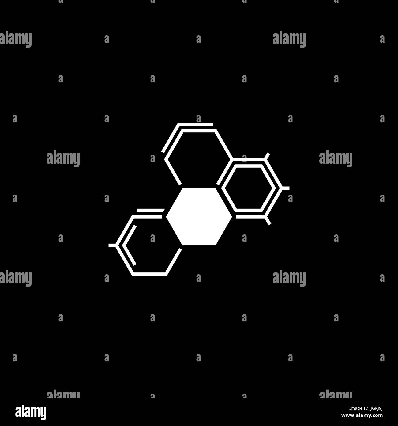 Objects molecule Stock Vector Images - Alamy