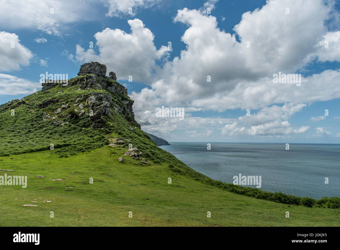 Valley of the Rocks, Devon, England Stock Photo - Alamy