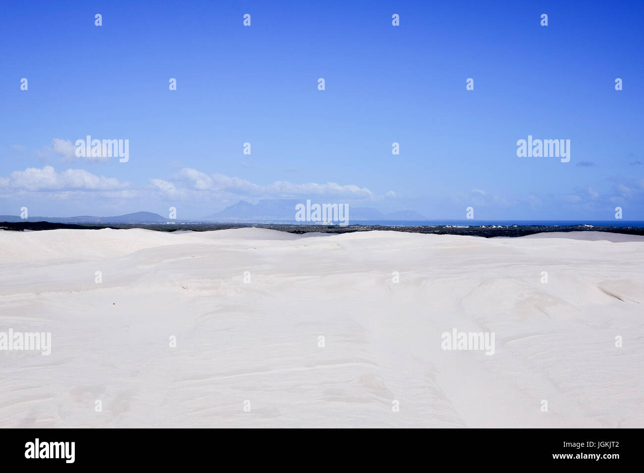 Cape Town,South Africa, Atlantis sand dunes near Melkbosstrand Stock ...
