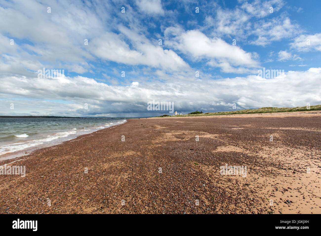 Town of Fortrose, Scotland. Picturesque view of the Rosemarkie Bay ...