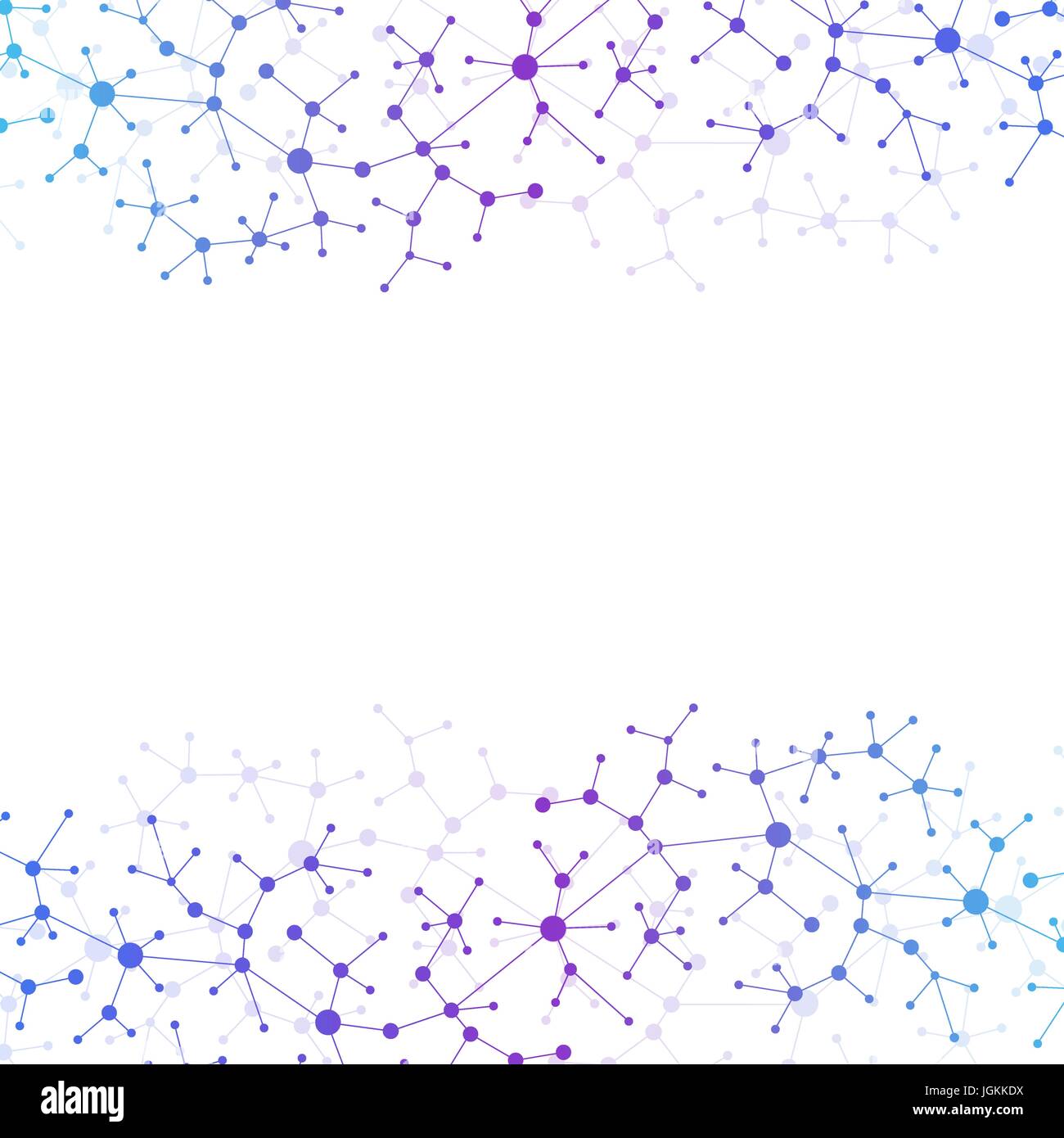Modern Structure Molecule DNA. Atom. Molecule and communication ...