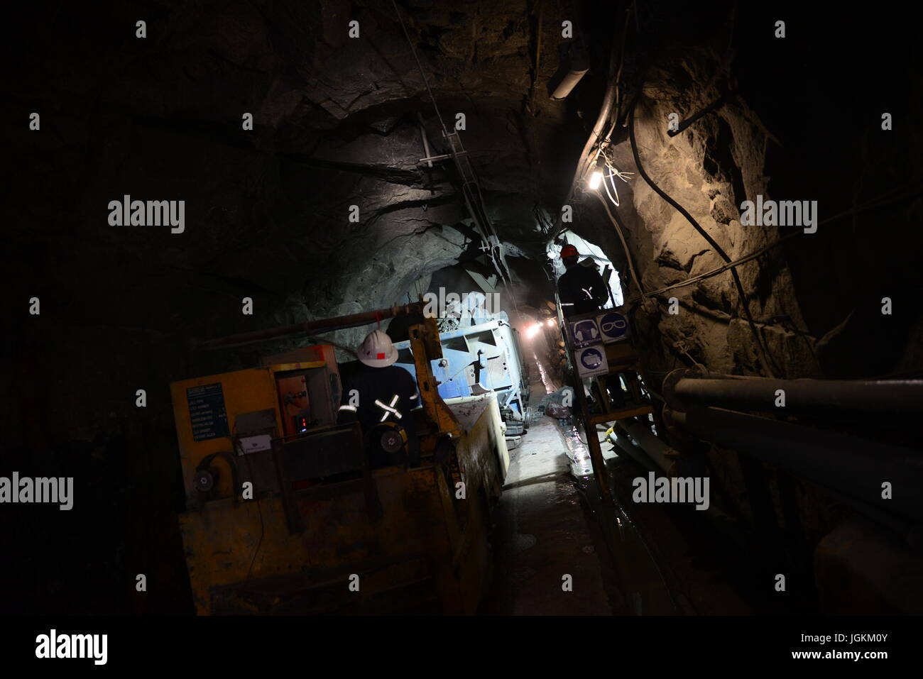Cullinan Diamond Mine Tour Stock Photo - Alamy