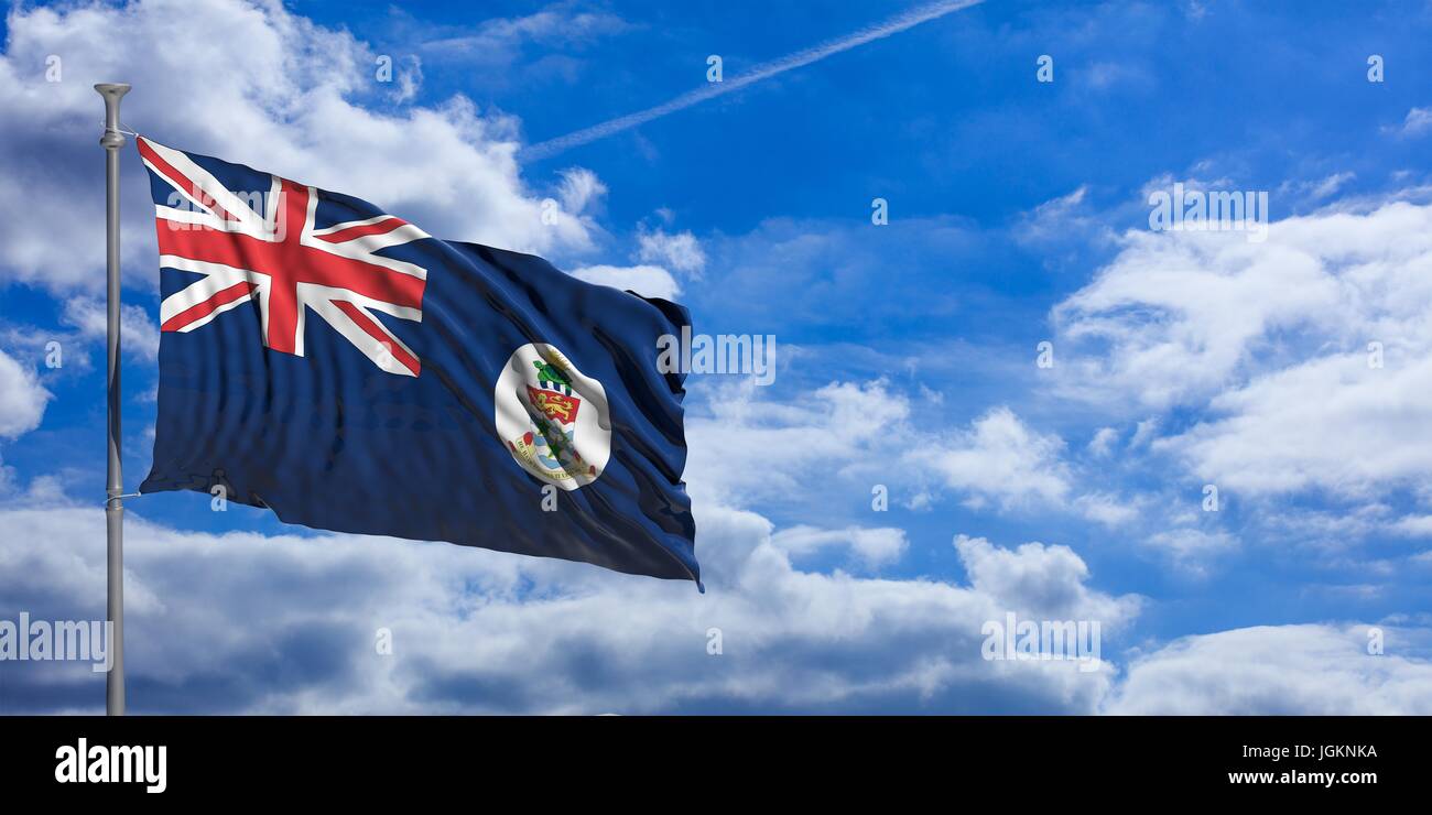 National flag of the cayman islands hi-res stock photography and images ...
