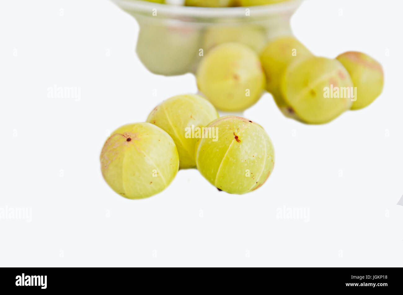 Malacca fruit on white background Stock Photo - Alamy