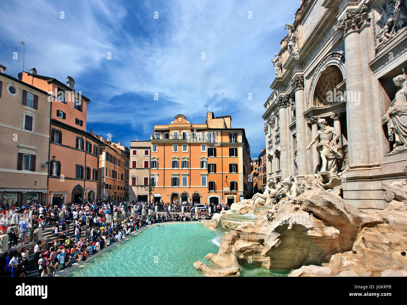 Fontana di Trevi, Rome, Italy Stock Photo - Alamy
