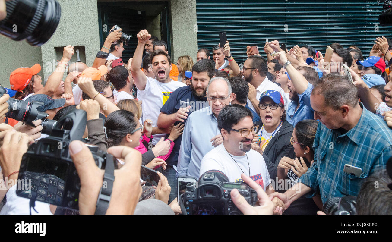 Freddy Guevara, leader of Popular Will and First Vice-President of the ...