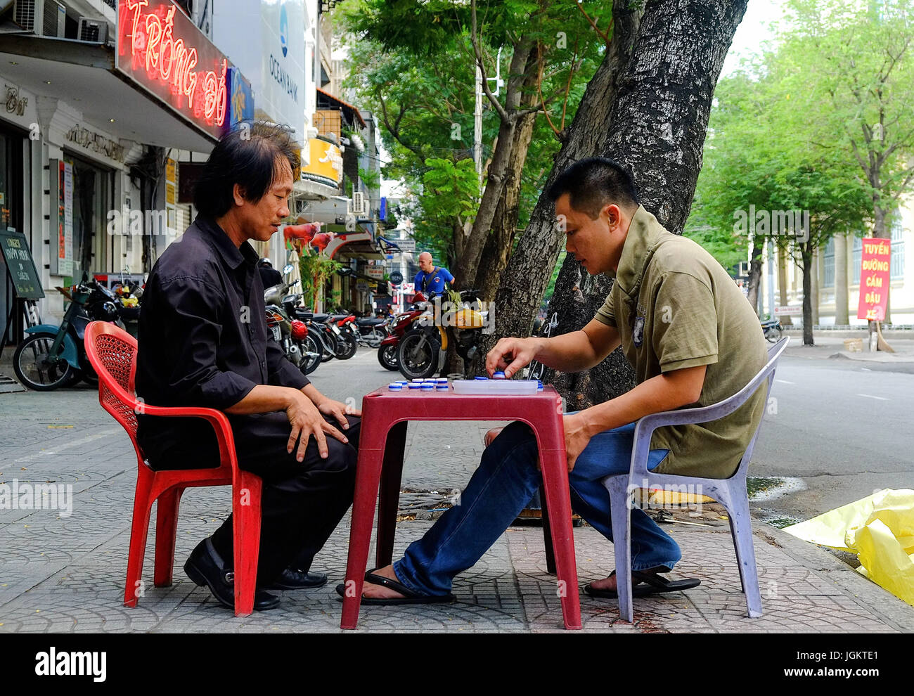 Vietnamese board games hi-res stock photography and images - Alamy