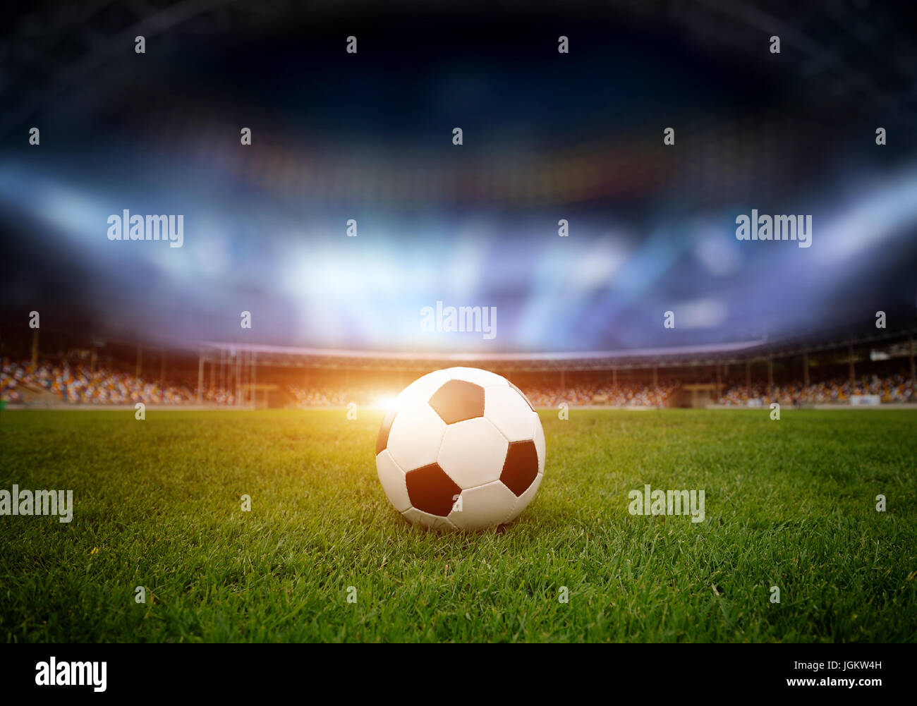 Soccer stadium field hi-res stock photography and images - Alamy