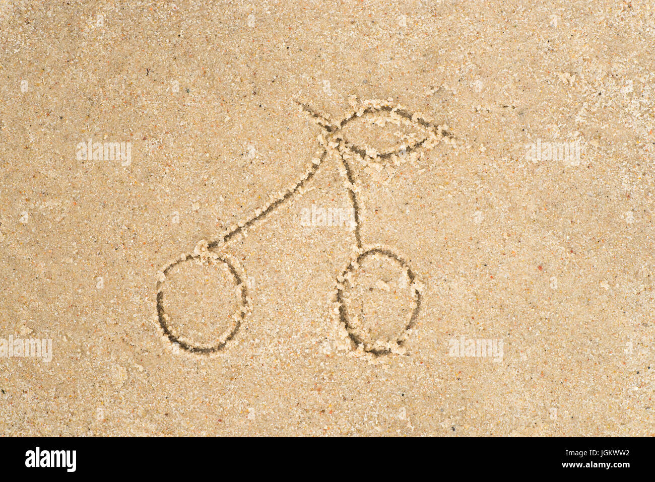 Drawing in sand background hi-res stock photography and images - Alamy