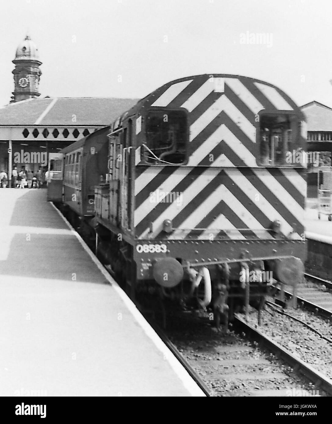 British railways class 08 Black and White Stock Photos & Images - Alamy