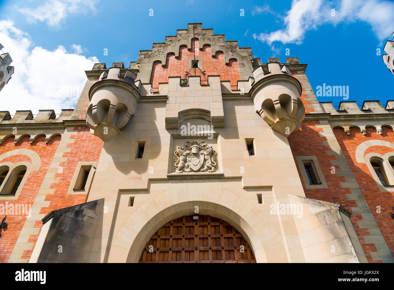 Neuschwanstein Castle in the Bavarian Alps, Germany Stock Photo - Alamy