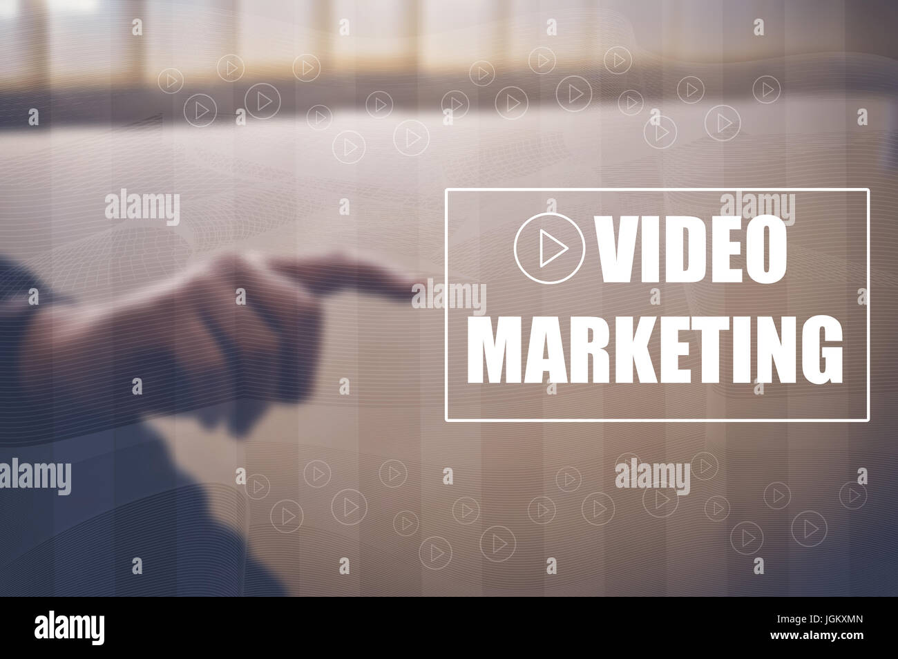 Digital marketing video player hi-res stock photography and images - Alamy
