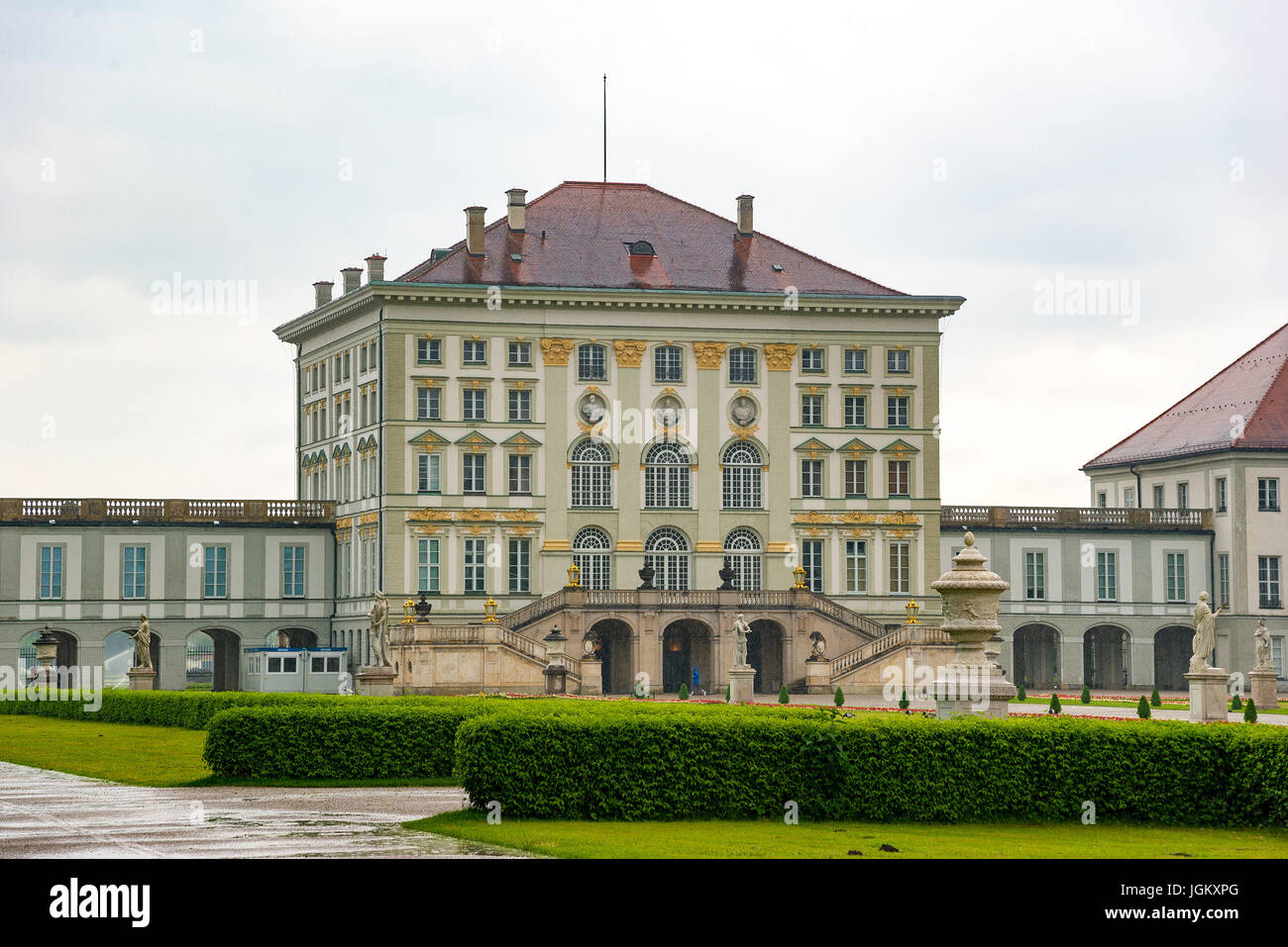 Munich, Germany - June 8. 2016: Nymphenburg Palace in Munich. Castle of ...