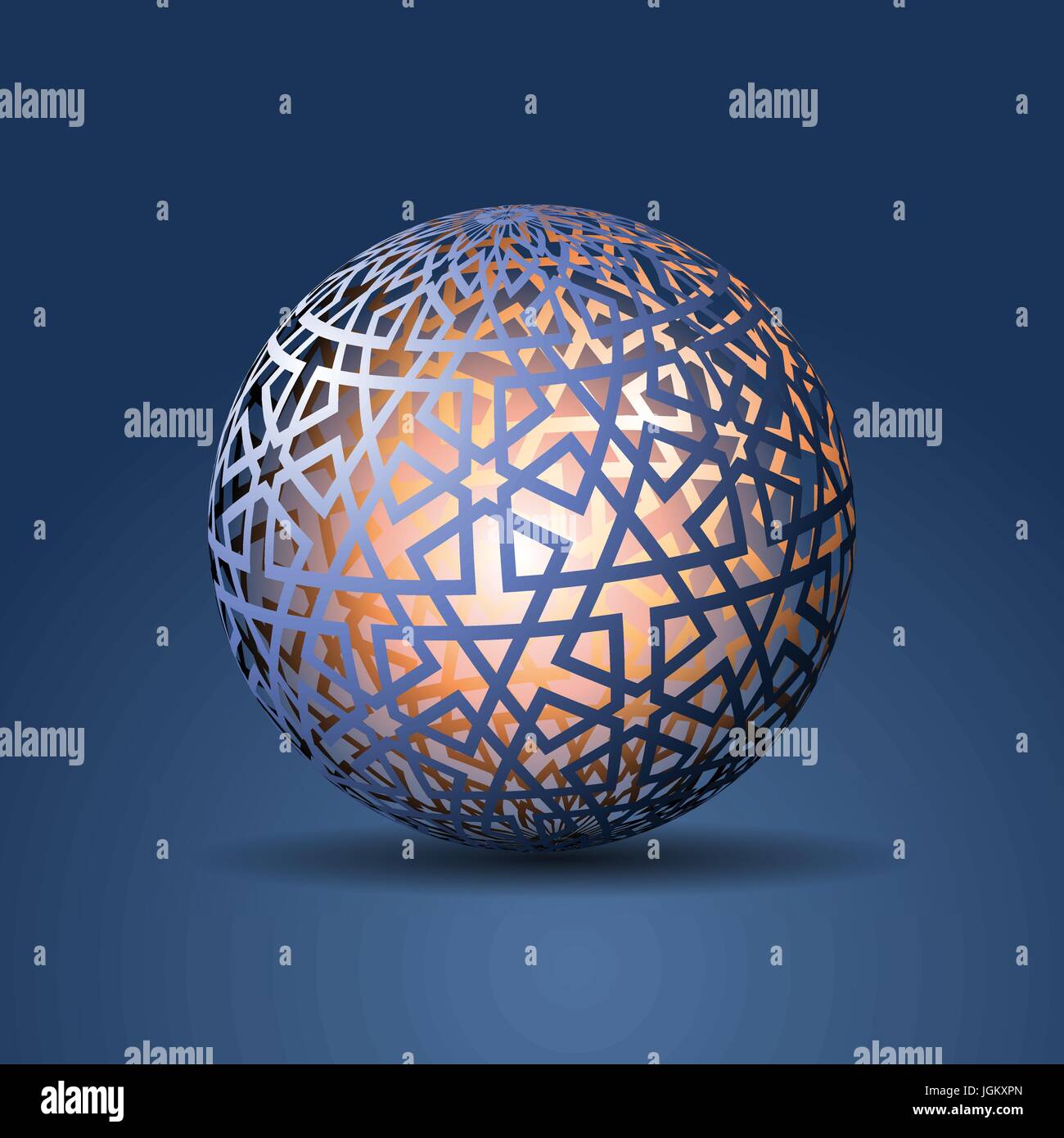 Decorative light sphere Stock Vector Images - Alamy