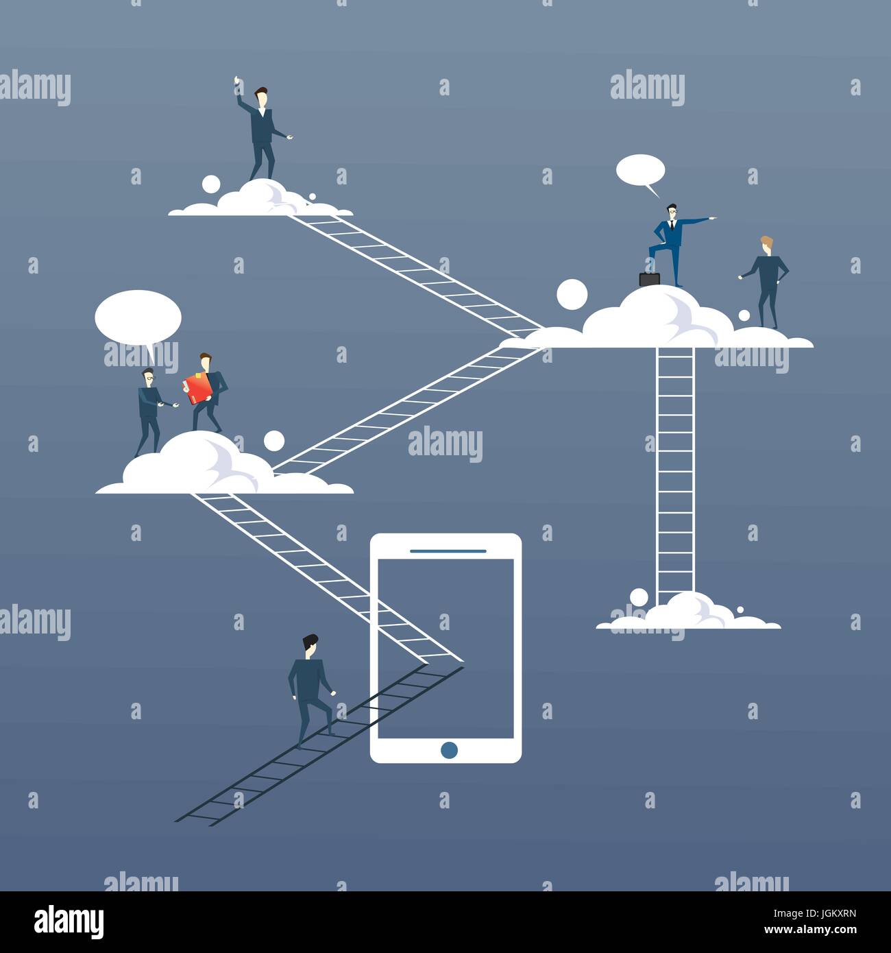 Team collaboration graphic technology hi-res stock photography and ...