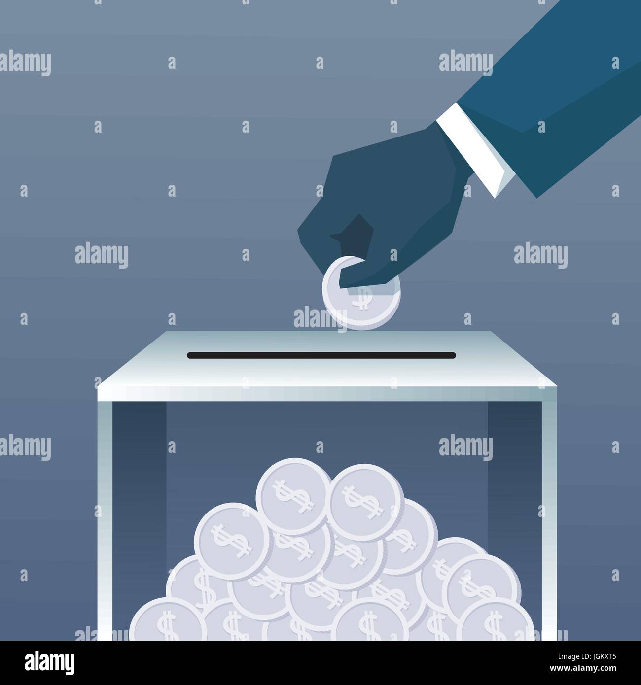 Donate finance fundraising in Stock Vector Images - Alamy