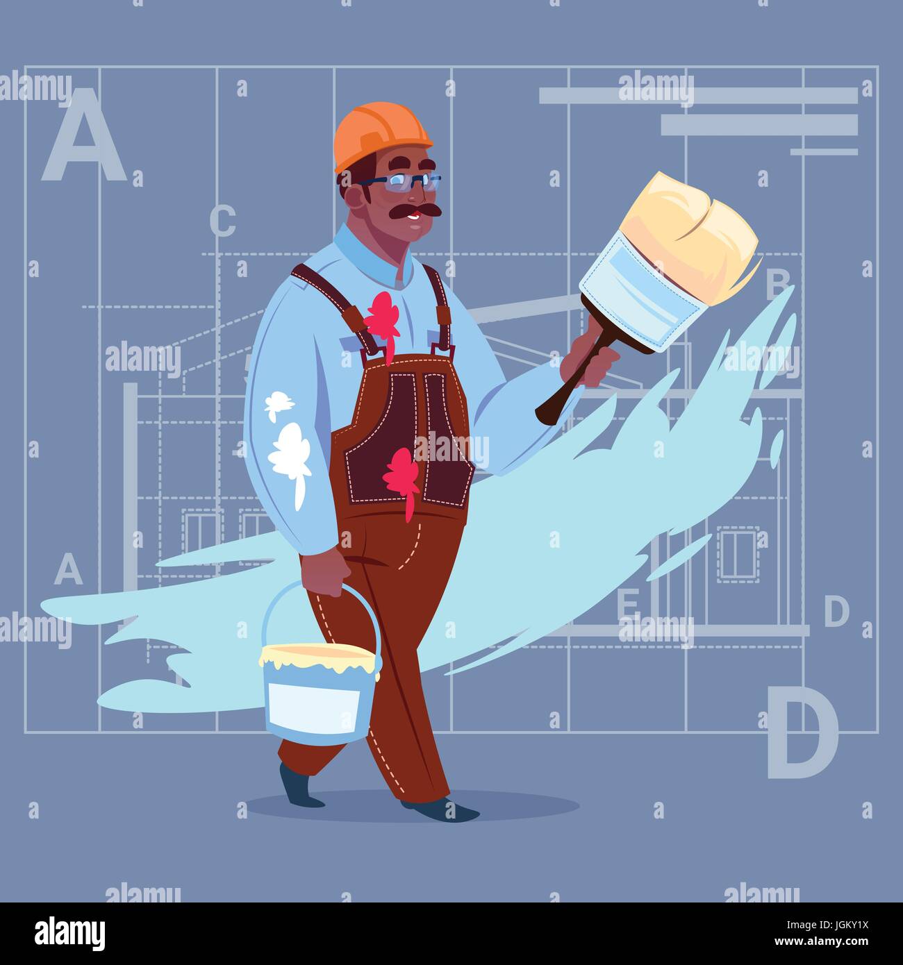 African american renovation Stock Vector Images - Alamy