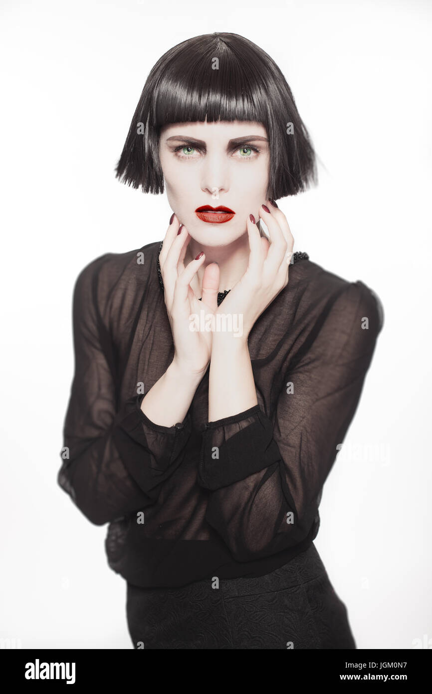 High haircut hi-res stock photography and images - Alamy