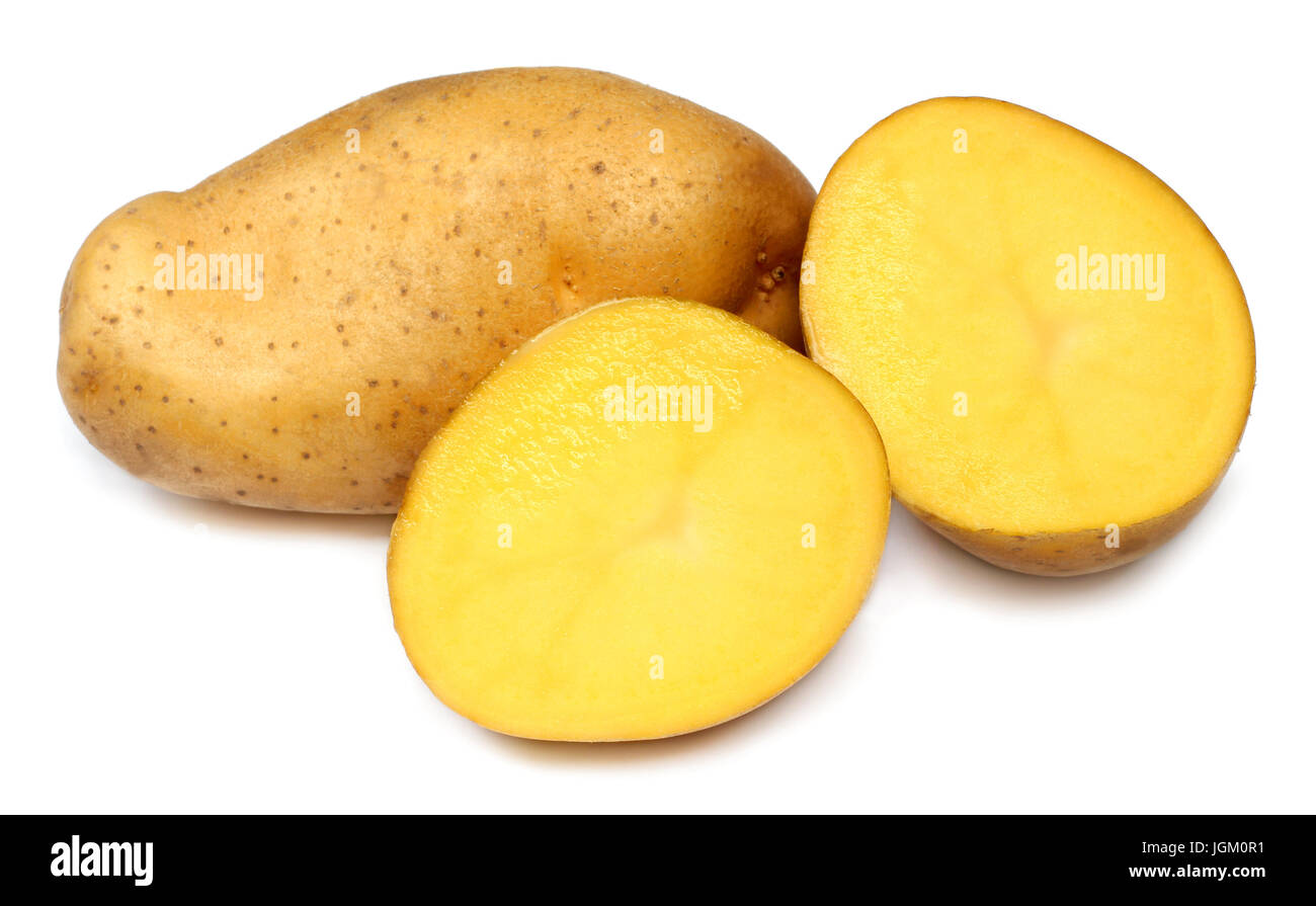 Potato isolated over white background Stock Photo - Alamy