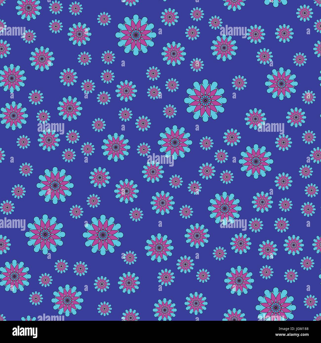 Abstract vector pattern on the blue background Stock Vector Image & Art ...