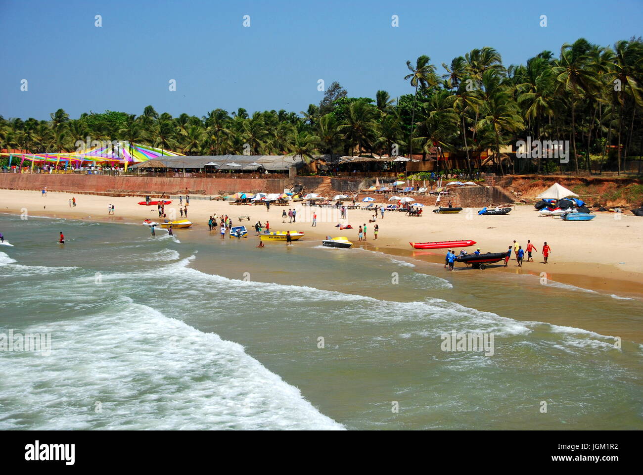 Sinquerim beach in Candolim, Goa, India Stock Photo - Alamy