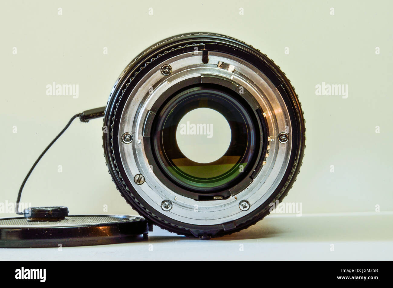 Isolated camera photography lens with glass Stock Photo - Alamy