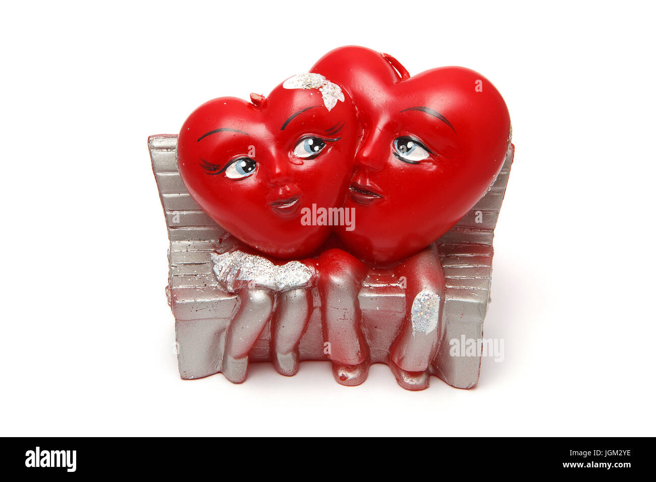 Heart shape in light Cut Out Stock Images & Pictures - Alamy