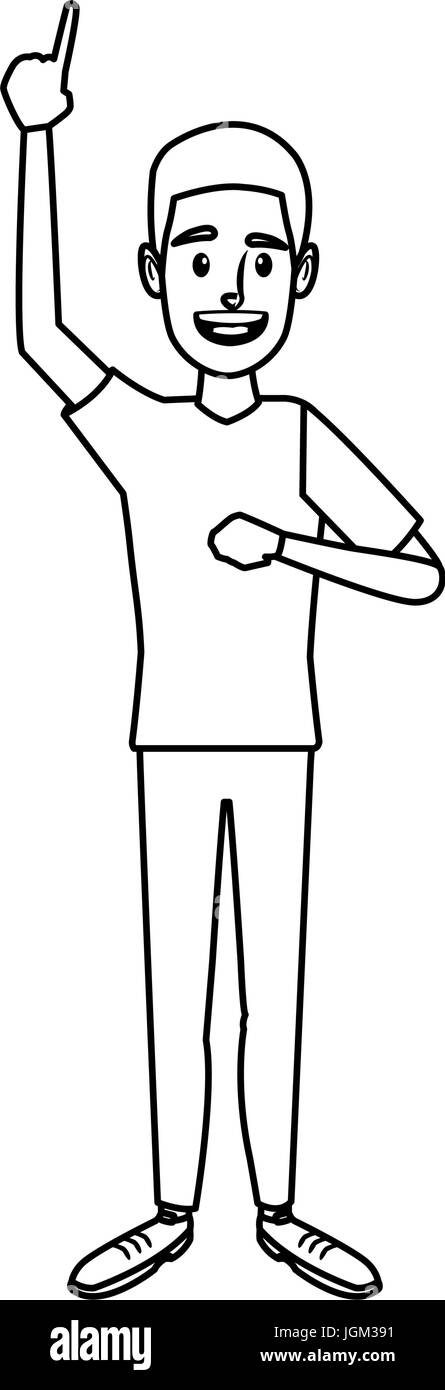 young man standing cartoon person image Stock Vector Image & Art - Alamy