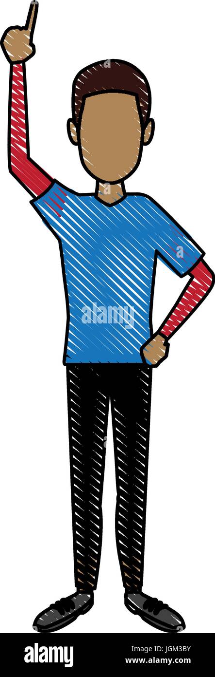 young man standing cartoon person image Stock Vector Image & Art - Alamy