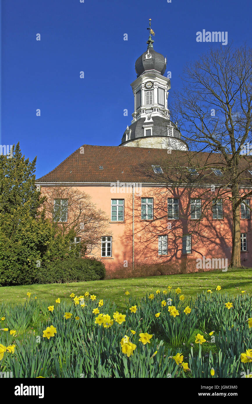 Europe, Germany, Lower Saxony, Friesland, Jever, castle, scenery ...