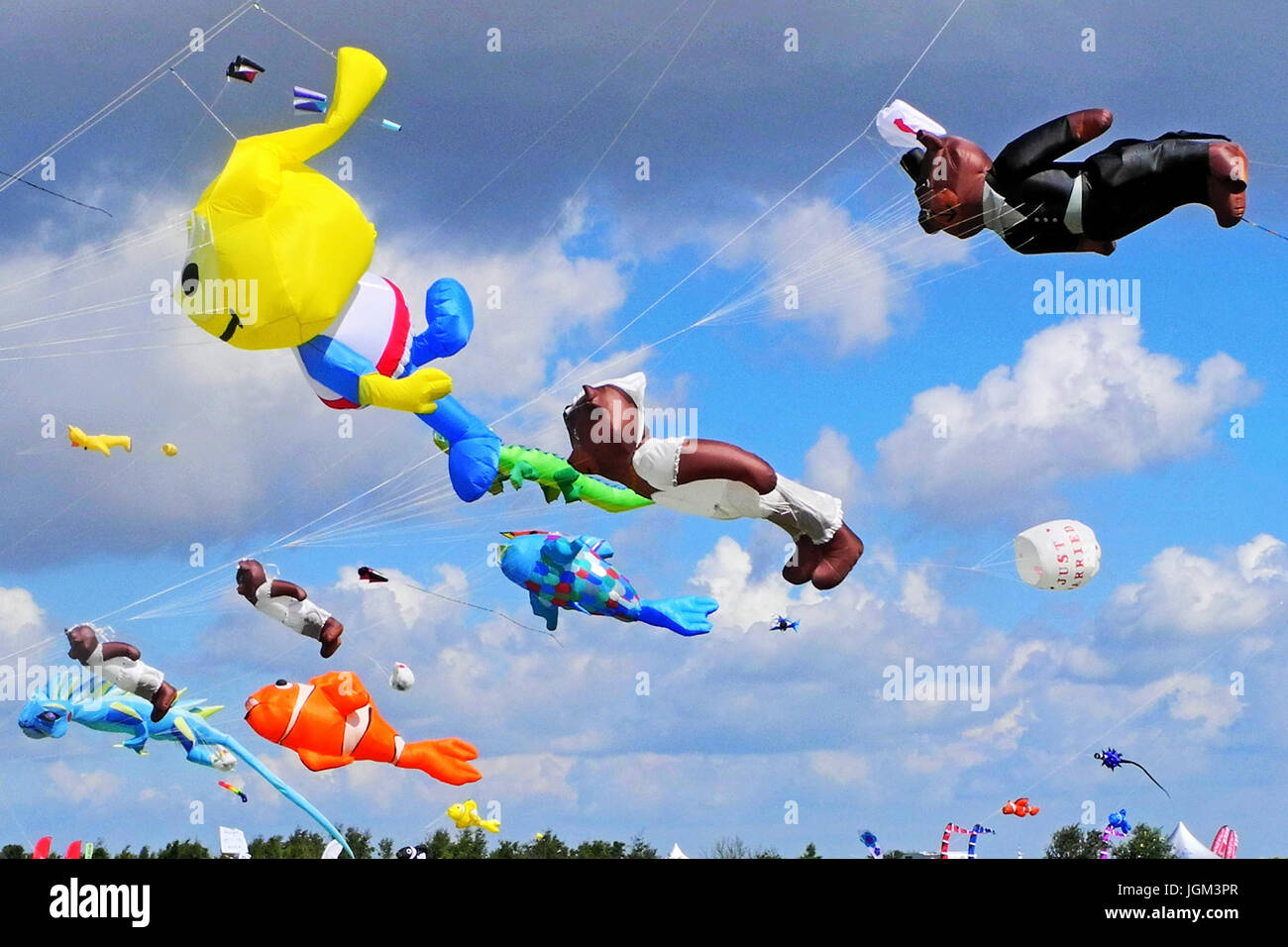 Germany, Lower Saxony, Wangerland, Schillig, North Sea coast, dragon ...