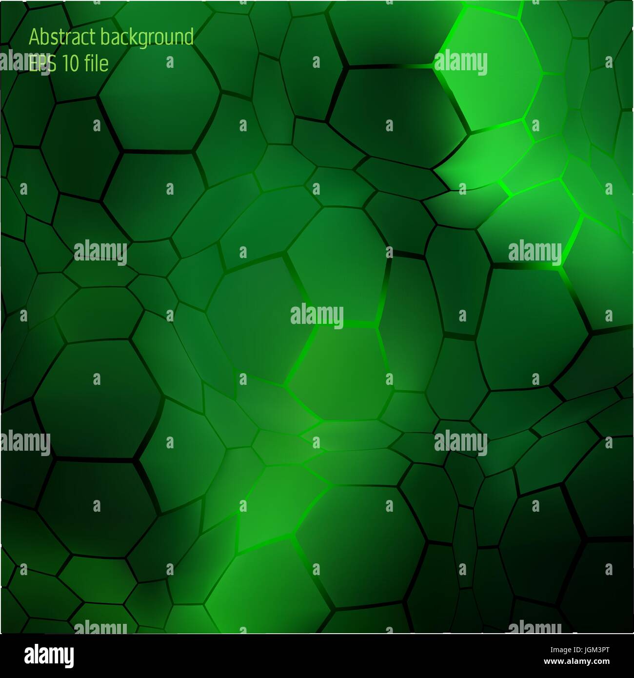 Vector abstract hexagon geometrical background. Technology pattern with ...