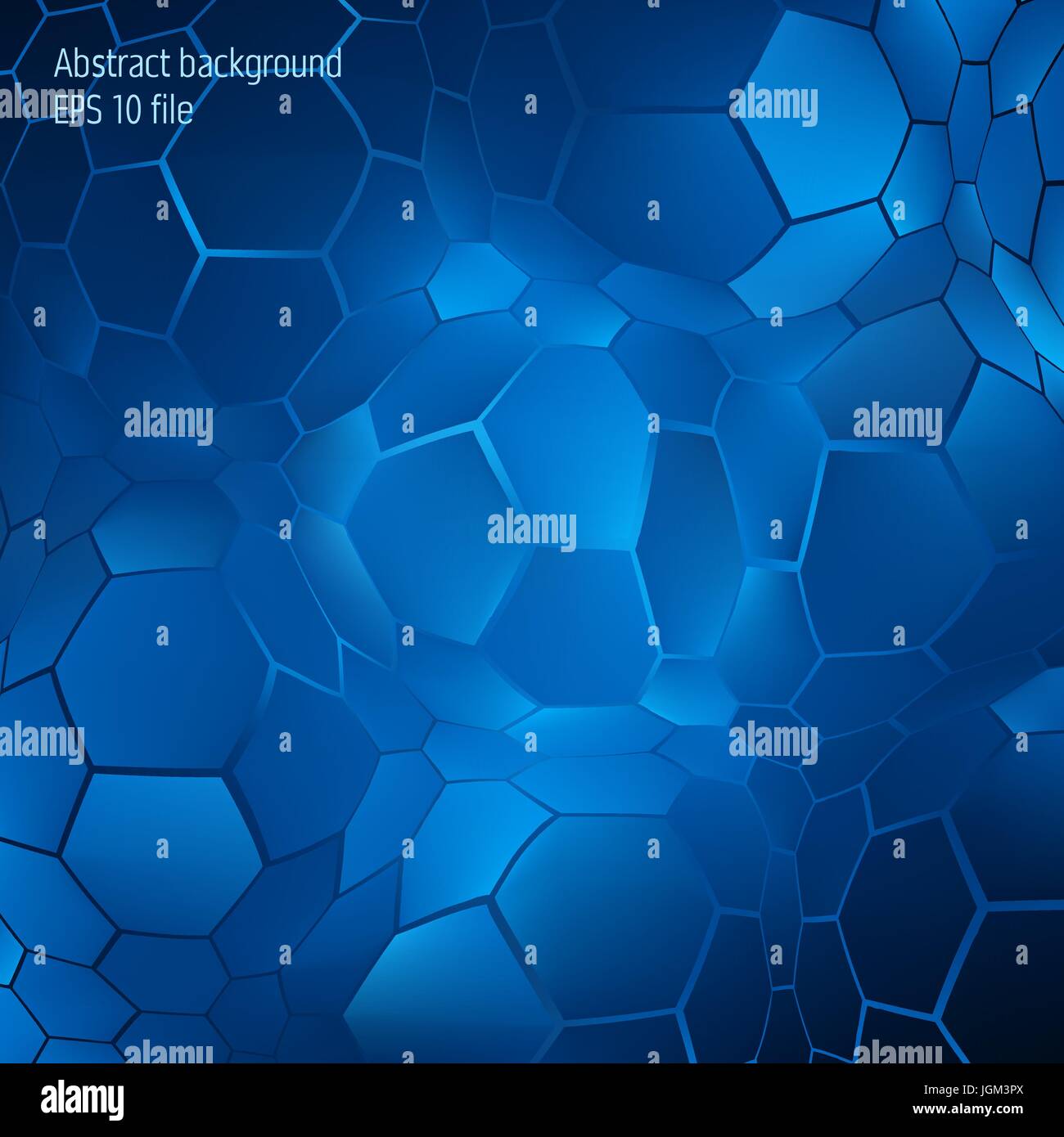 Vector abstract hexagon geometrical background. Technology pattern with ...