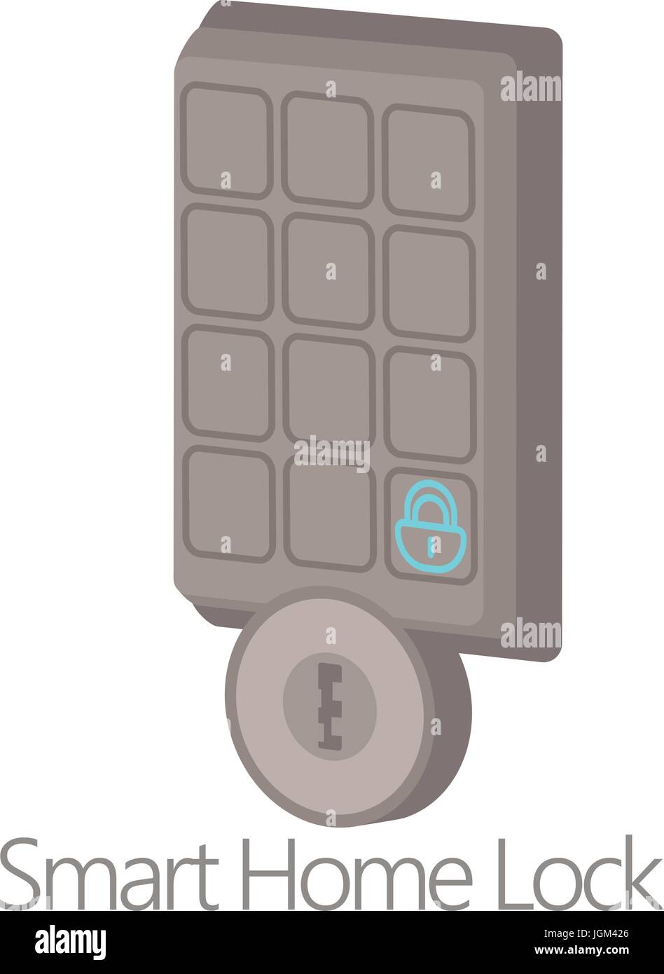 Smart phone house exterior Stock Vector Images - Alamy