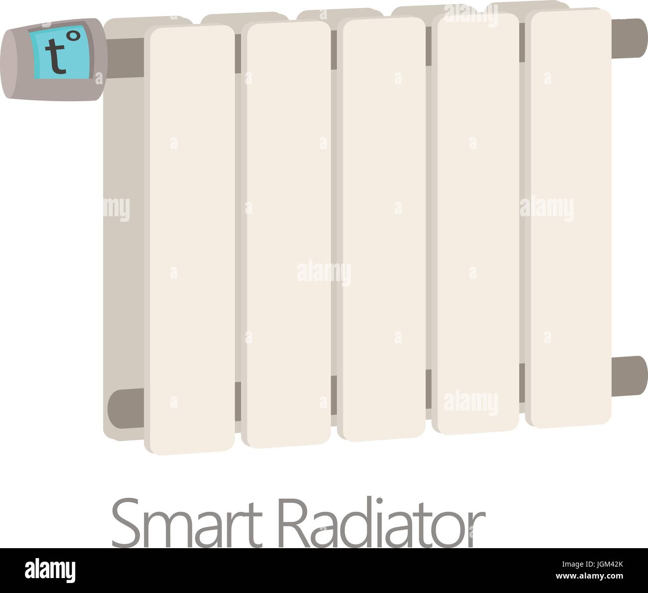 Smart radiator icon, cartoon style Stock Vector Image & Art - Alamy