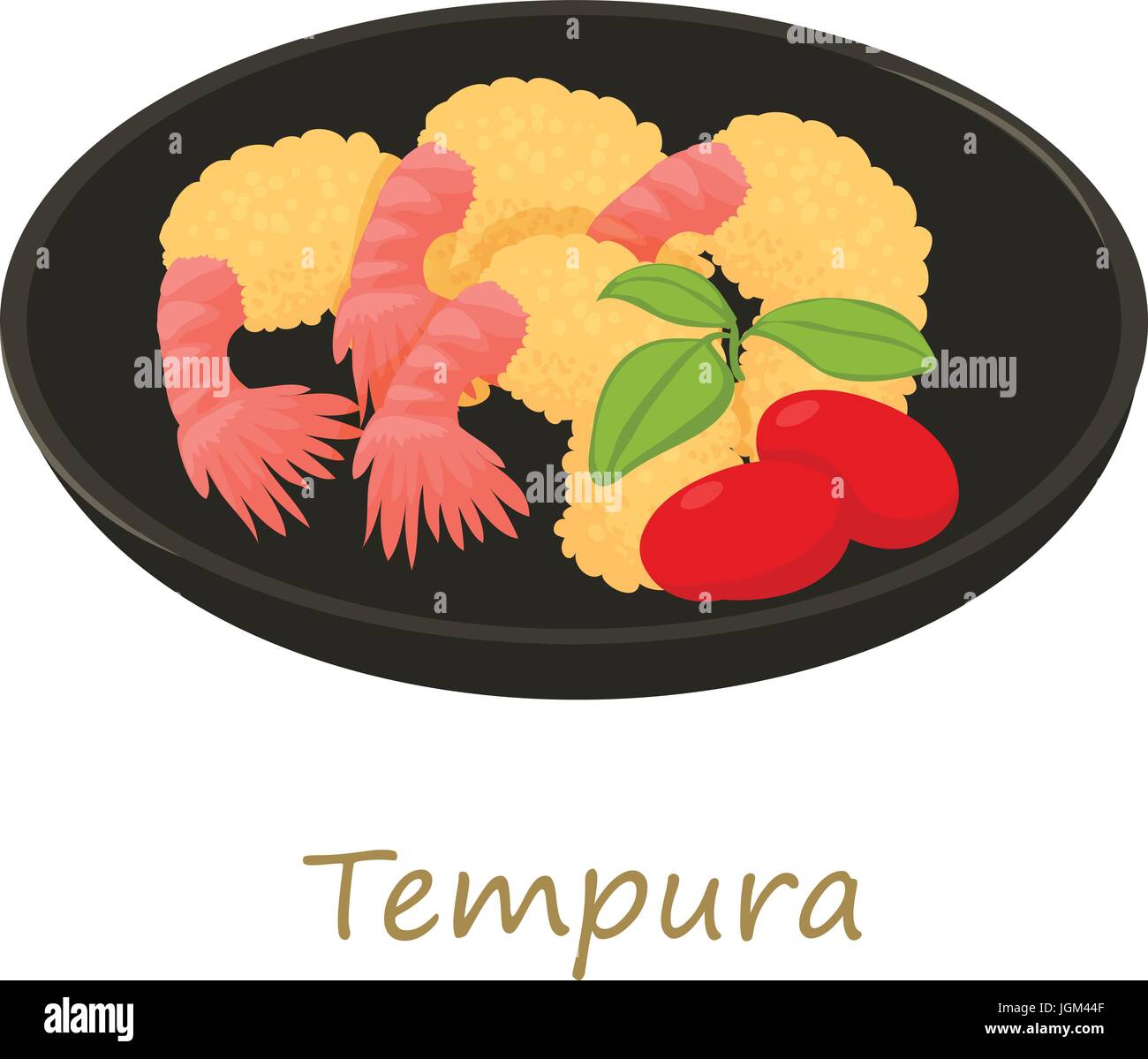 Tempura icon, cartoon style Stock Vector Image & Art - Alamy