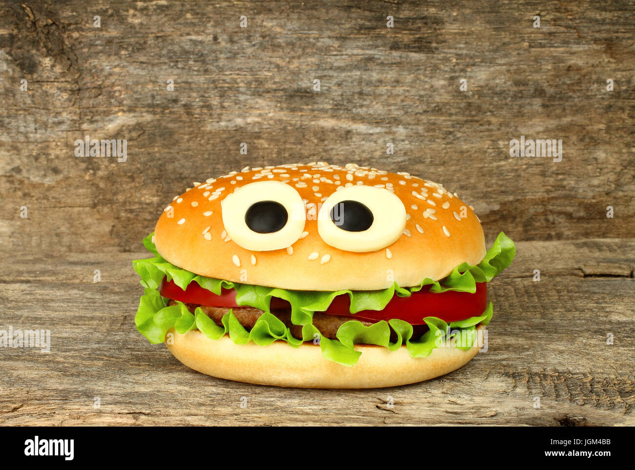 Hamburger eyes hi-res stock photography and images - Alamy