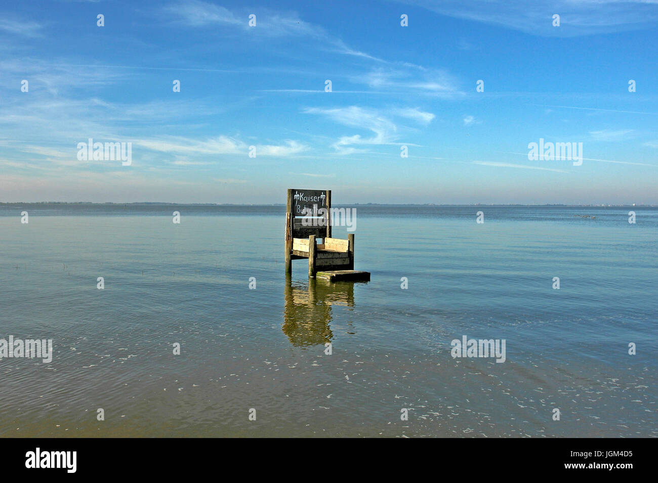 Europe, Germany, Lower Saxony, Varel, dangast, the North Sea, jade ...