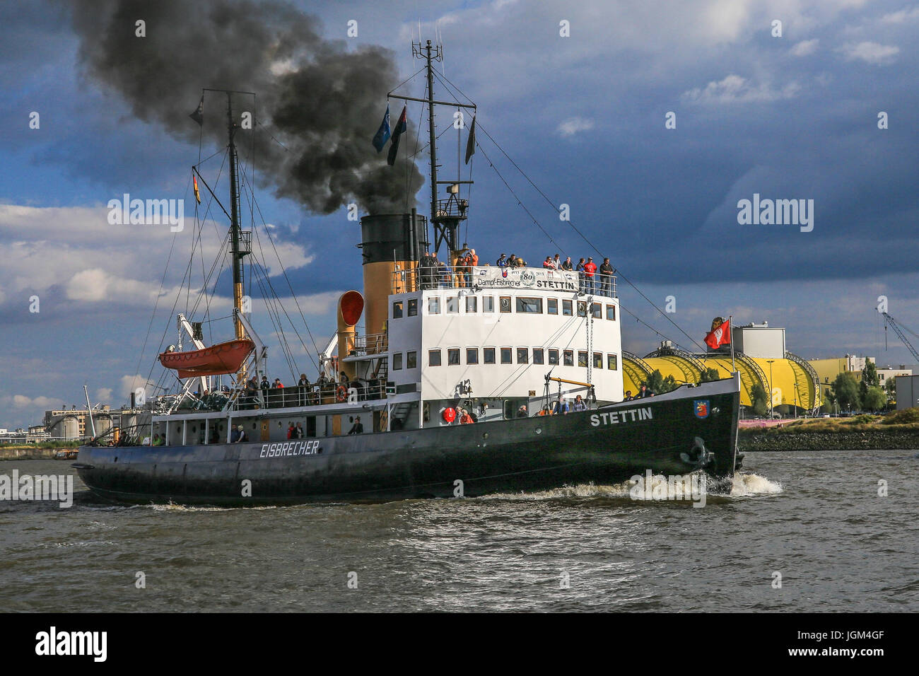 The Federal Republic of Germany, Hamburg, harbour, ship, ships, sailing ...