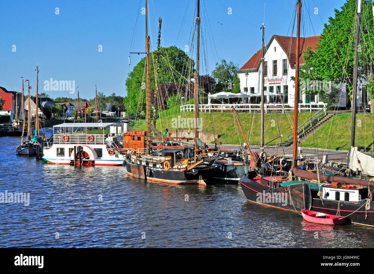 Europe, Germany, Lower Saxony, East Friesland, Friesland, scenery, blue ...