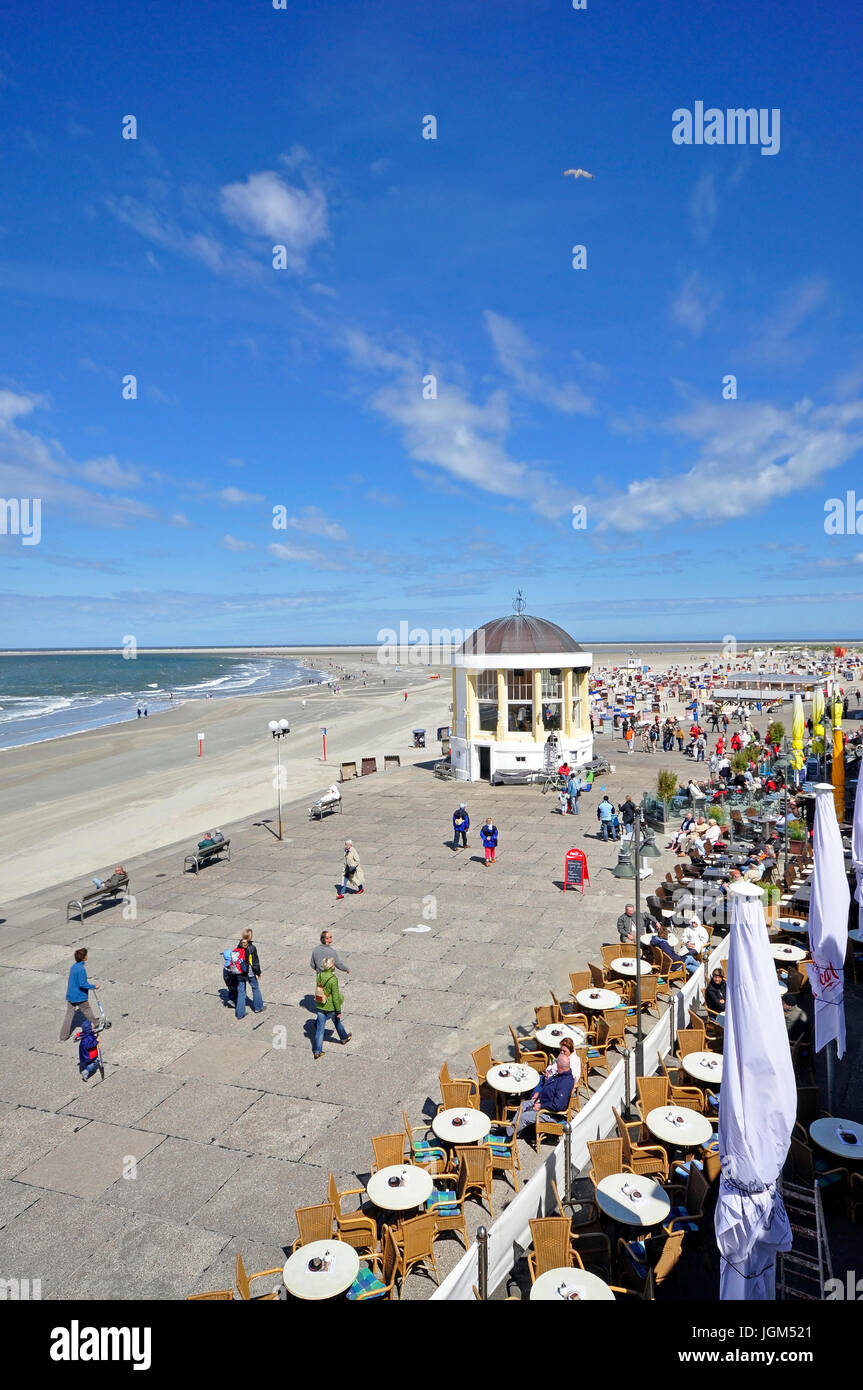 Europe, Germany, Lower Saxony, Borkum, scenery, blue sky, day, daylight ...