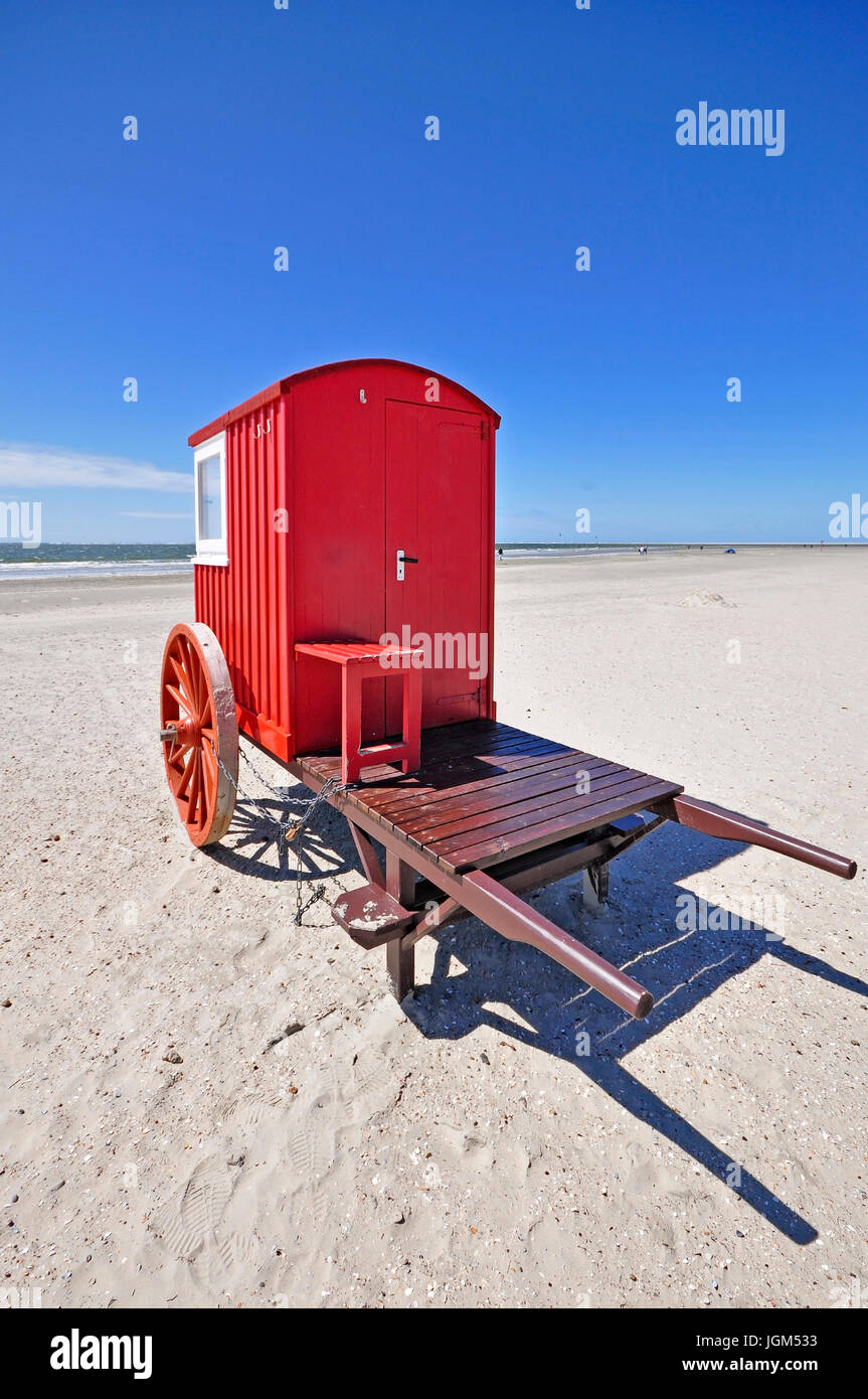 Europe, Germany, Lower Saxony, Borkum, scenery, blue sky, day, daylight ...