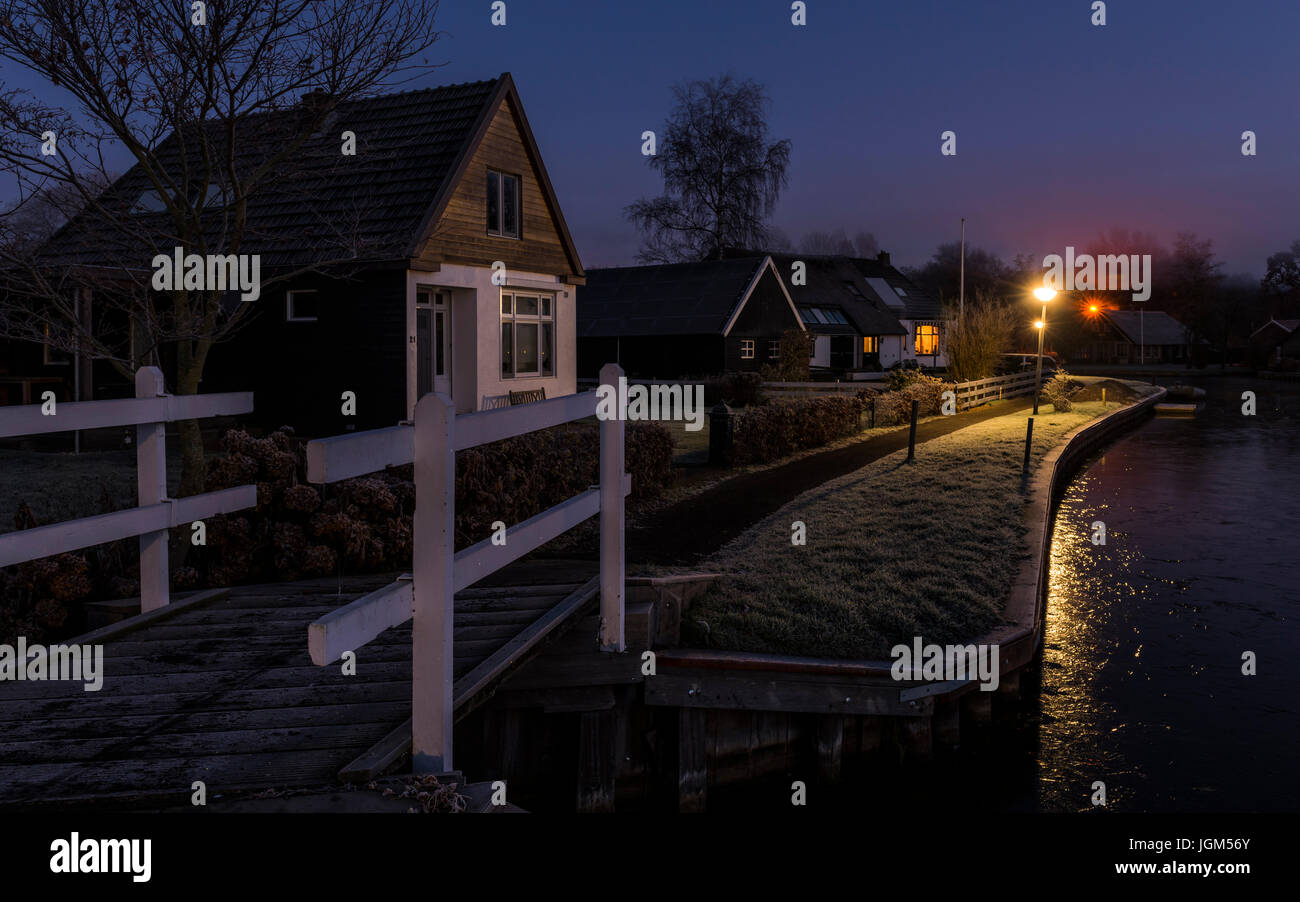 Kalenberg and the Kalenbergergracht during early sunrise with ...