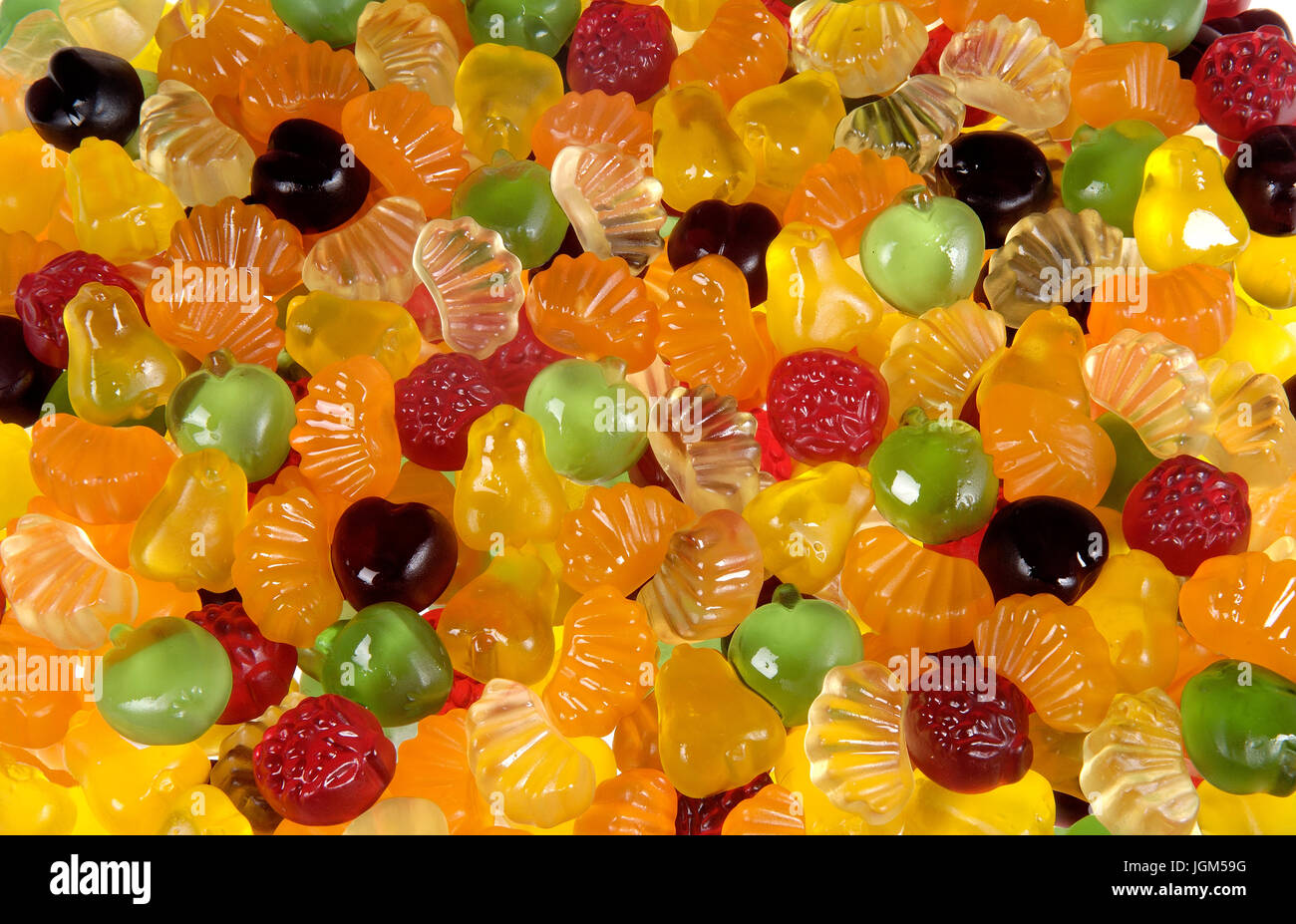 close up of a Gummy candies fruit Stock Photo - Alamy