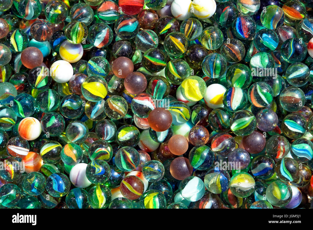 Glass, marbles, glass marbles, play toys, brightly, coloured, coloured ...
