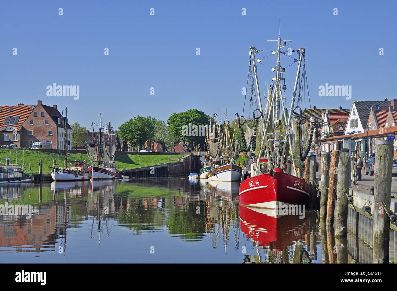 Europe, Germany, Lower Saxony, East Friesland, Friesland, scenery, blue ...